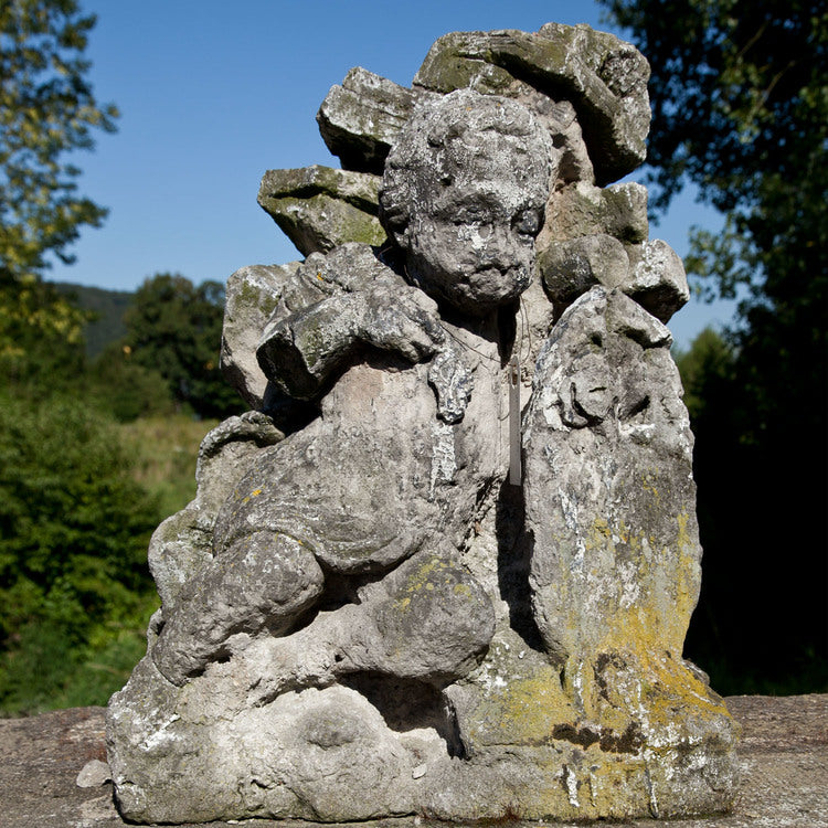 Baroque Sandstone Fragment, 18th Century – EHRL provencal & garden